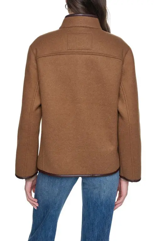 Cole Haan Faux Shearling Coat