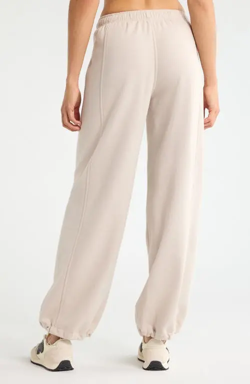 Zella Ultra Cozy Fleece Joggers - Grey Pebble