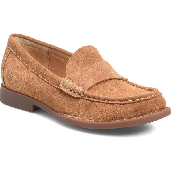 BØRN Marlina Loafer - Tan Suede