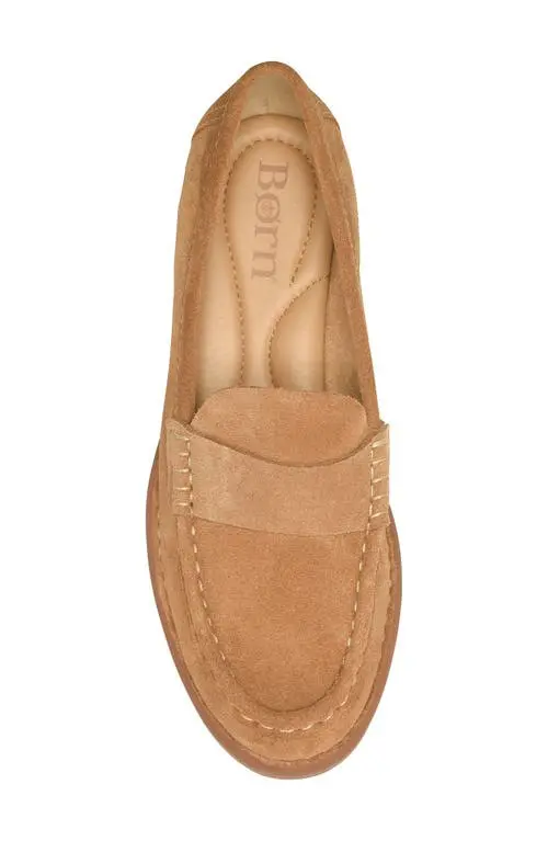 BØRN Marlina Loafer - Tan Suede