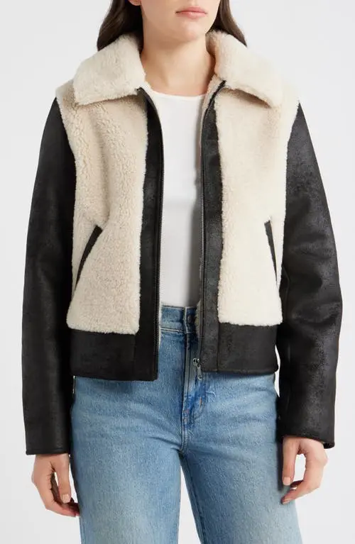 Bernardo Faux Shearling Jacket