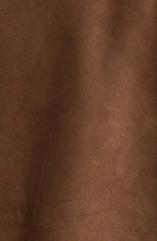 Nordstrom Suede Crop Button Front Jacket