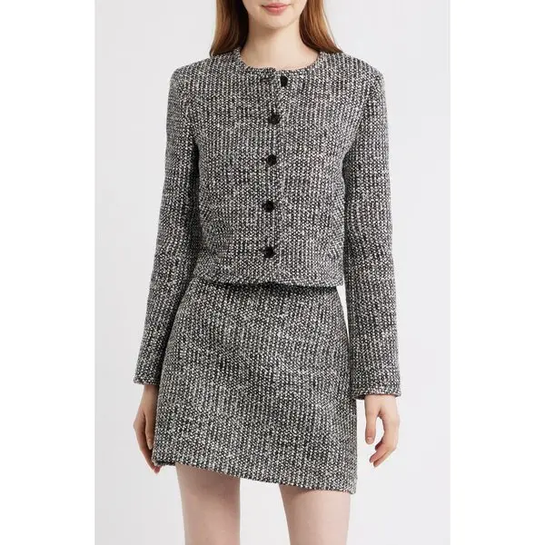 Theory Tweed Cardigan