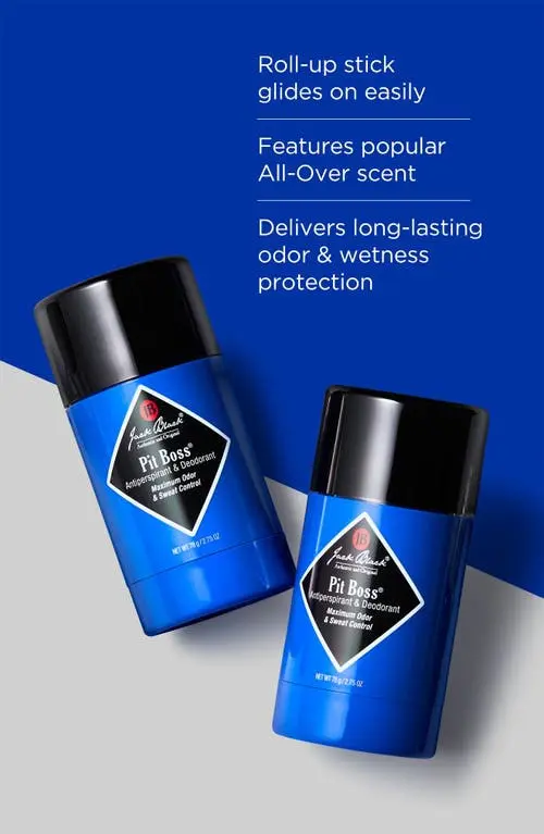 Jack Black Pit Boss Antiperspirant & Deodorant Duo $44 Value