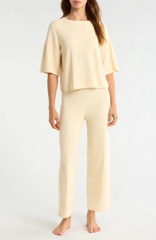 Barefoot Dreams Cozychic® Ultra Lite® Ankle Pajamas - Daffodil