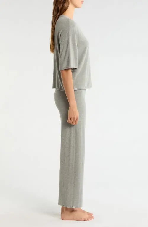 Barefoot Dreams Cozychic® Ultra Lite® Ankle Pajamas - Faded Hazel