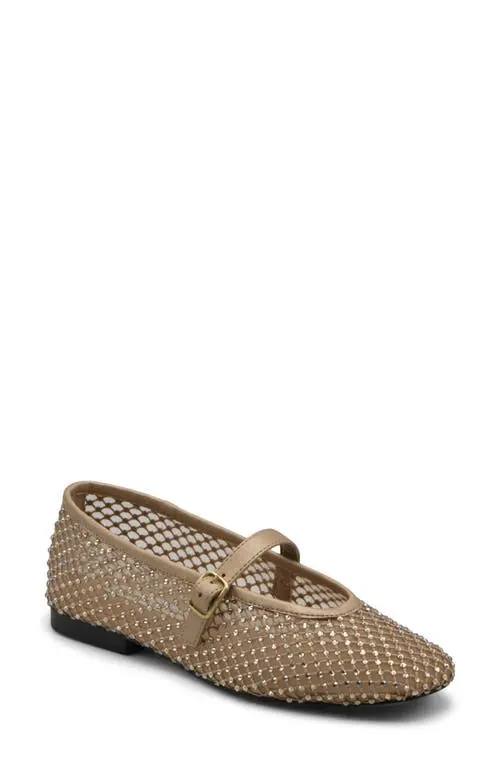 CHARLES DAVID Westa Mary Jane Flat - Gold