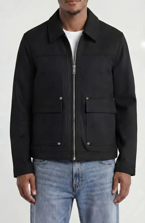 Bagatelle Faux Suede Jacket