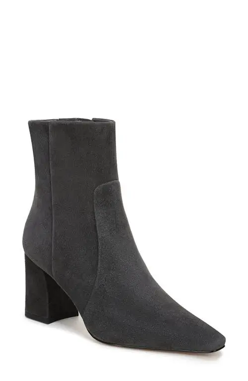 Sam Edelman Scottie Block Heel Bootie - Graphite Grey