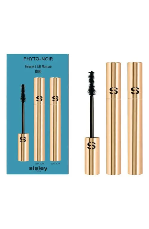 Sisley Phyto-noir Volume & Lift Mascara Duo $180 Value - 1 Deep Black