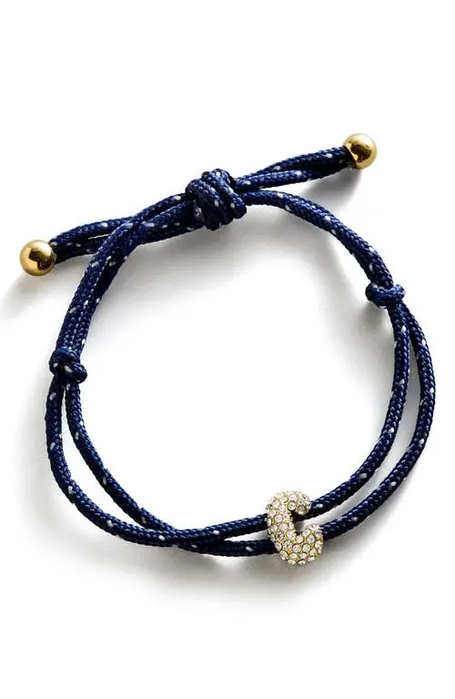 Baublebar Initial Custom Paracord Bracelet - Blue C