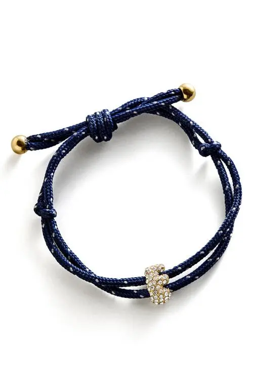 Baublebar Initial Custom Paracord Bracelet - Blue E
