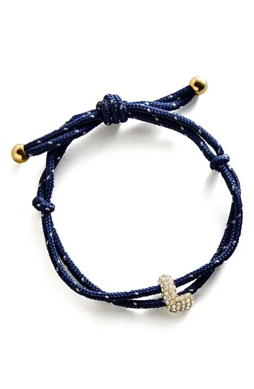 Baublebar Initial Custom Paracord Bracelet - Blue L