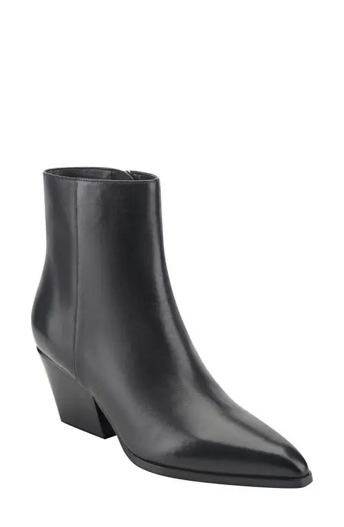 Marc Fisher Tarrin Pointed Toe Bootie - Black