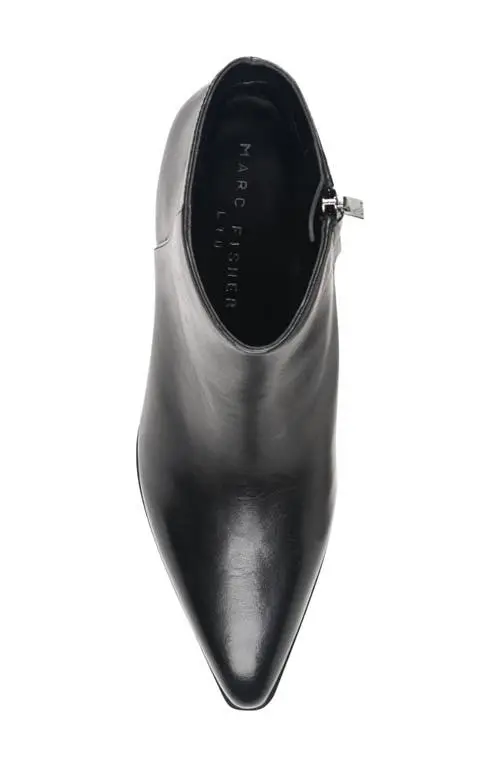 Marc Fisher Tarrin Pointed Toe Bootie - Black