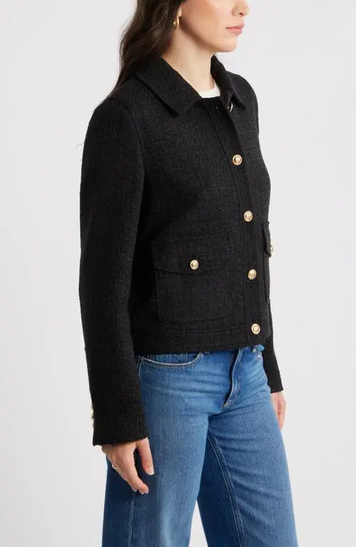 Caslon Tweed Jacket - Black