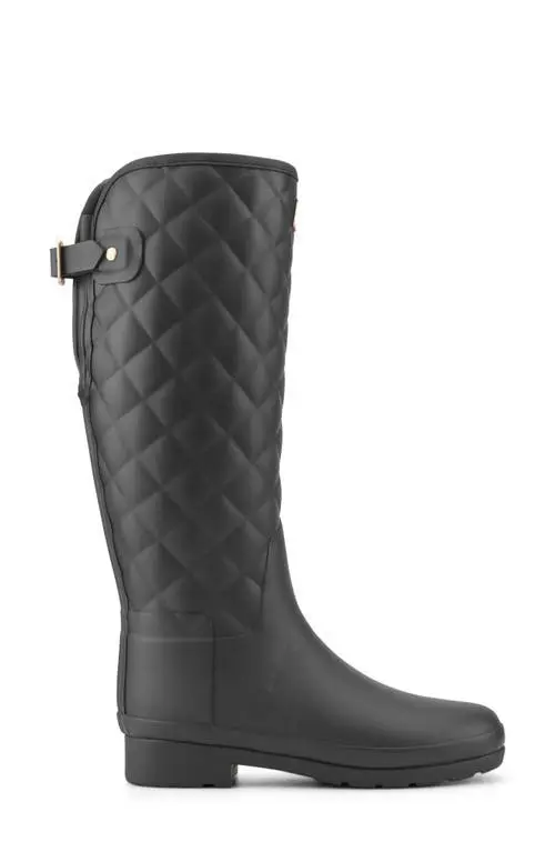 Hunter Refined Quilted Rain Boot