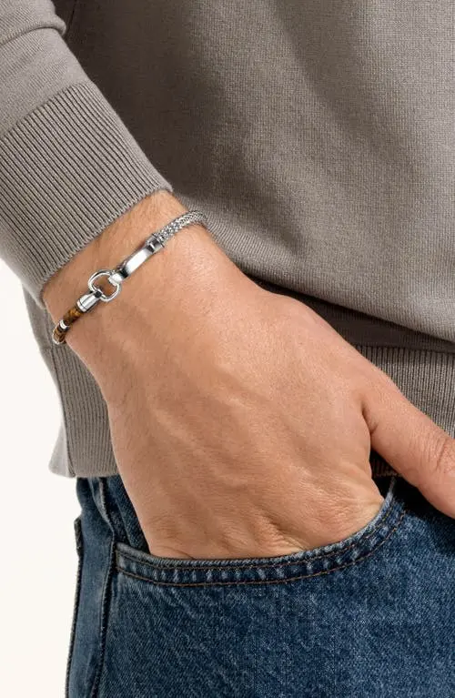 John Hardy Heishi Chain Bracelet, Tiger's Eye