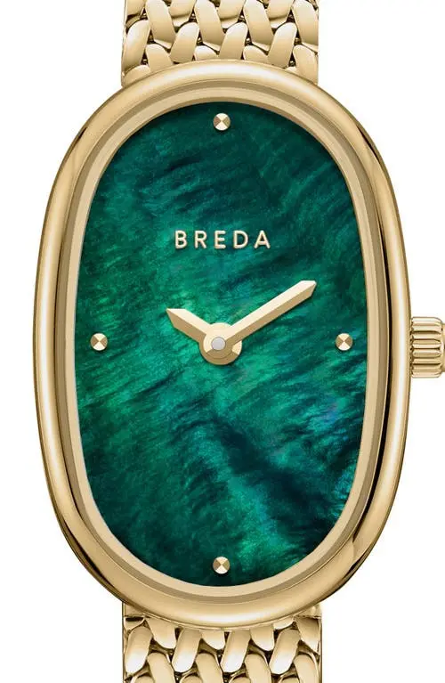 BREDA Jane Tethered Mesh Strap Watch