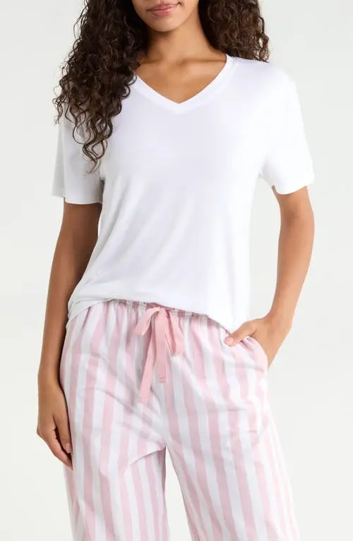 Nordstrom Moonlight Pajama T-shirt - White