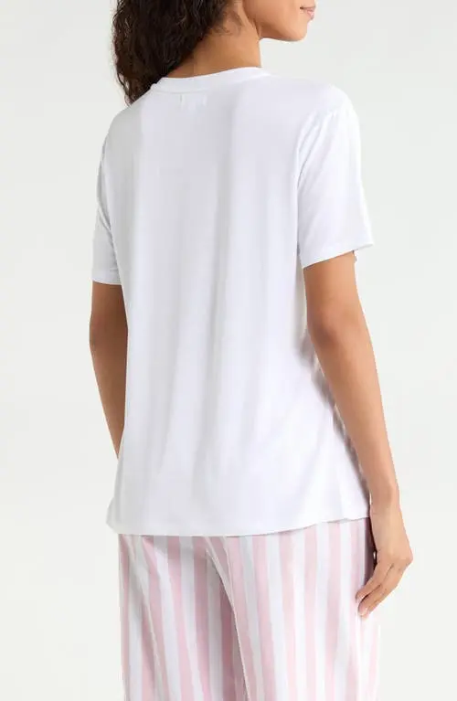 Nordstrom Moonlight Pajama T-shirt - White