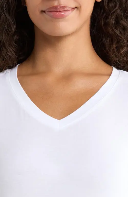Nordstrom Moonlight Pajama T-shirt - White