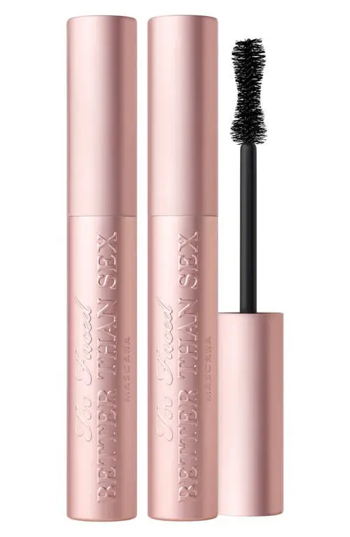 TOO FACED Better Than Sex Mascara Duo $58 Value