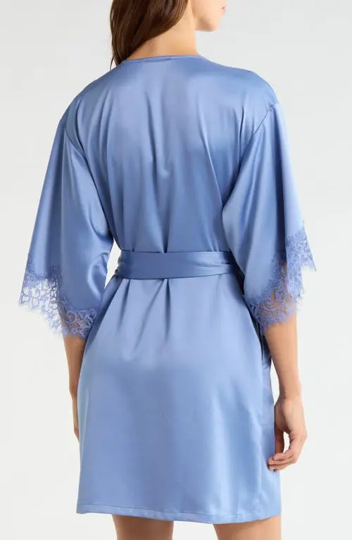 Nordstrom Midnight Satin Wrap - Blue Beyond