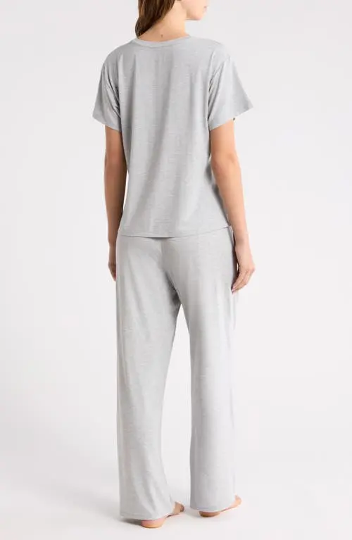 Nordstrom Cool Touch Jersey Pajamas - Grey Heather