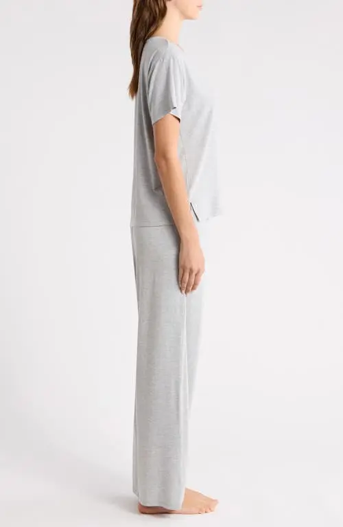 Nordstrom Cool Touch Jersey Pajamas - Grey Heather