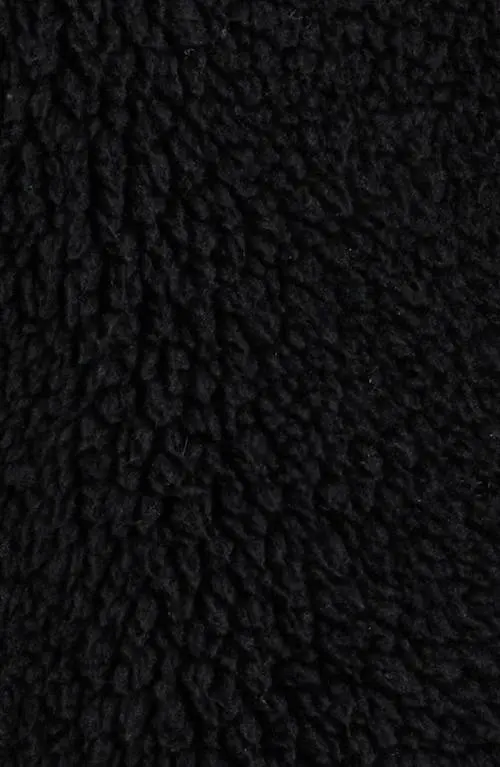 Bernardo Fleece Bomber Jacket - Black