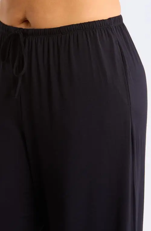 Nordstrom Cool Touch Jersey Pajamas - Black