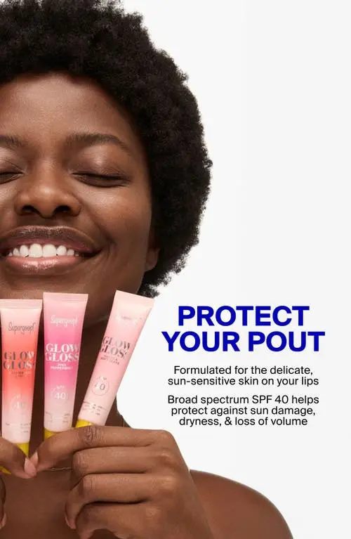 Supergoop!® Glow Trip Lip Balm Spf 40 Trio $66 Value