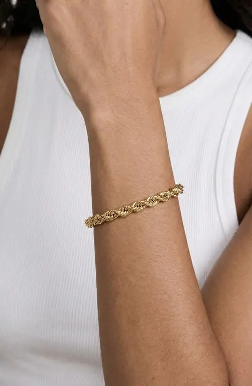Ettika Set Of 2 Twisted Bracelets - Gold
