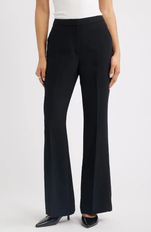 OPEN EDIT The Curator Flare Leg Trouser - Black