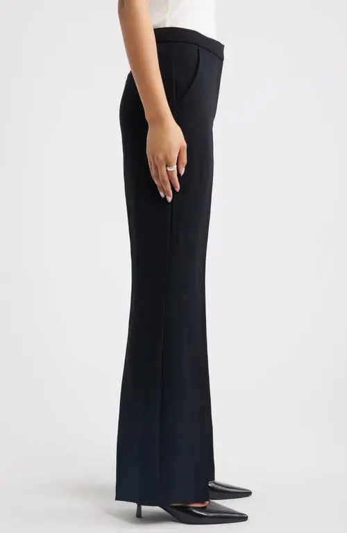 OPEN EDIT Curator Crepe Flare Leg Trousers
