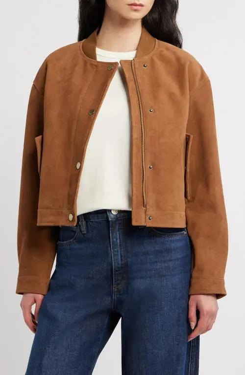 Michael Kors Suede Jacket - Caramel
