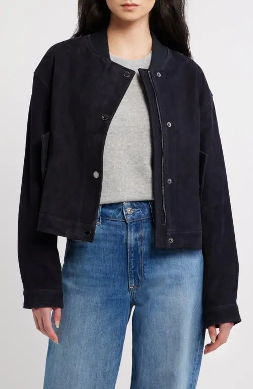 Michael Kors Suede Jacket - Midnight