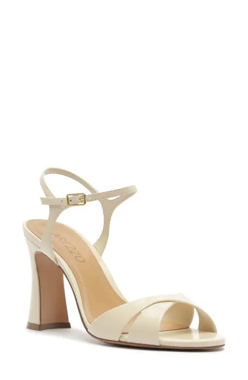 AREZZO Dina Flare Heel Sandal - Panacota