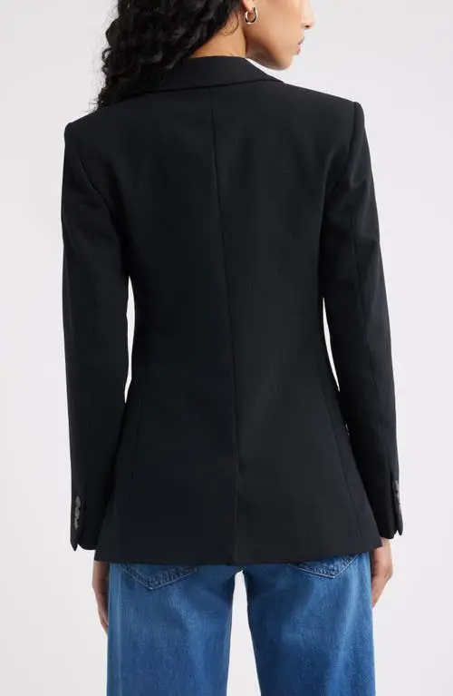OPEN EDIT Curator Crepe Fitted Blazer