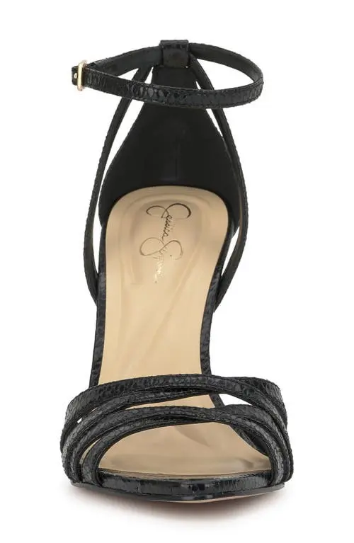 Jessica Simpson Calisa Ankle Strap Sandal - Black