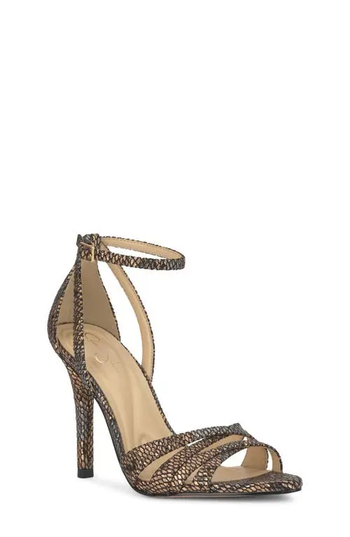 Jessica Simpson Calisa Ankle Strap Sandal - Bronze
