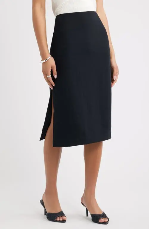 OPEN EDIT The Curator Pencil Skirt - Black
