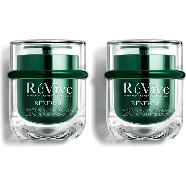 RéVive® Renewal Moisturizing Night Cream Duo $420 Value - No Color