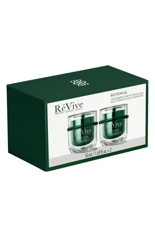 RéVive® Renewal Moisturizing Night Cream Duo $420 Value
