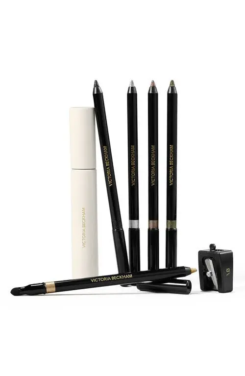 Victoria Beckham Satin Kajal Jewel Liner Collection Set $215 Value