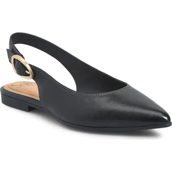 SOFFT Marcella Slingback Pointed Toe Pump - Black