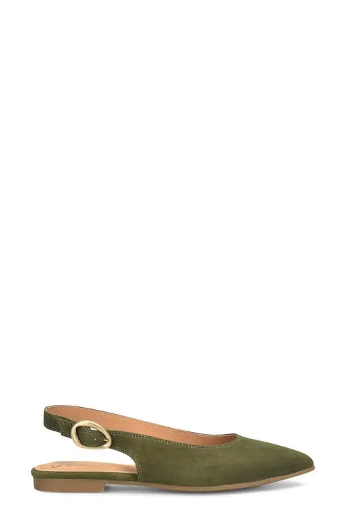 SOFFT Marcella Slingback Pointed Toe Pump - Fern