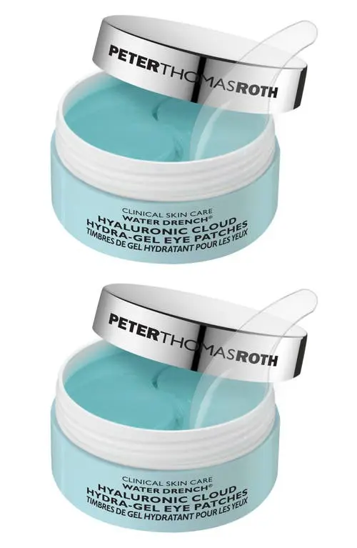 PETER THOMAS ROTH Water Drench® Hyaluronic Cloud Hydra-gel Eye Patches $112 Value - No Color
