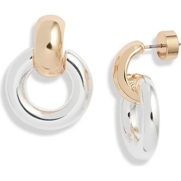 Nordstrom Polished Door Knocker Earrings